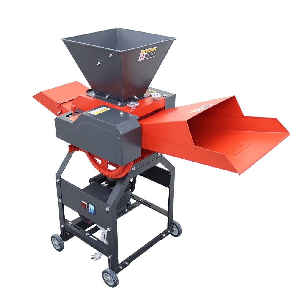 6-blade Hay Cutter Pulverizer Straw Shredder Grass Grinder Chaffcutter ...