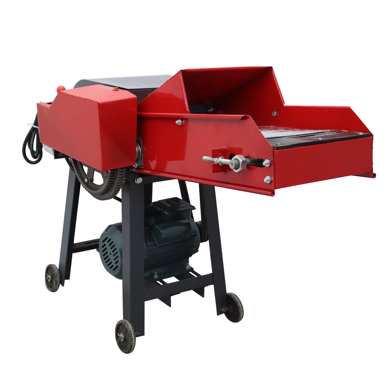 6-blade Hay Cutter with Conveyor Belt Dry-Wet Corn Straw Pulverizer ...