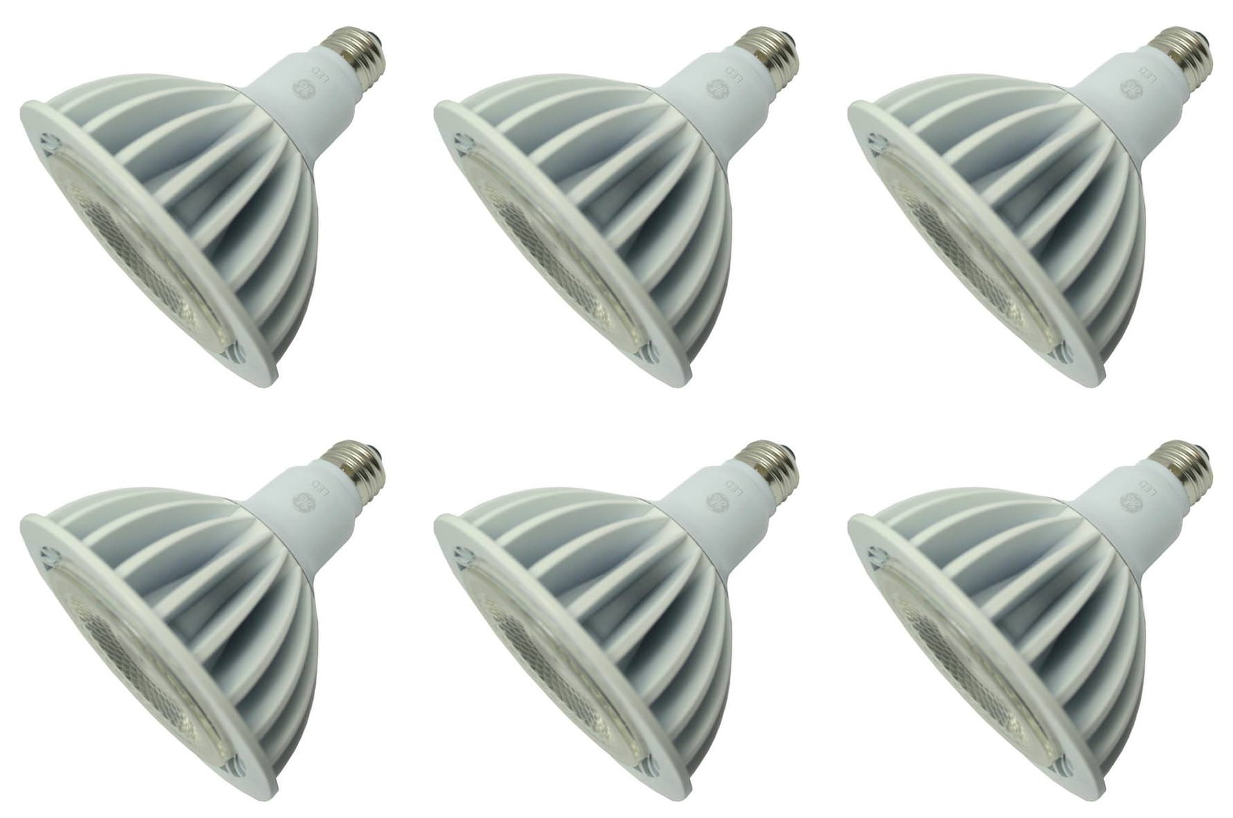 GE 30233 LED PAR38, 32W, 3100 Lumens, 3500K, 15° Spot, Wet Rated, 6 ...