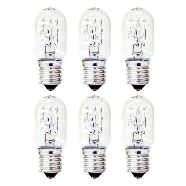 (6 bulbs) GE Lighting 25T7N 25-Watt Incandescent Appliance bulb ...