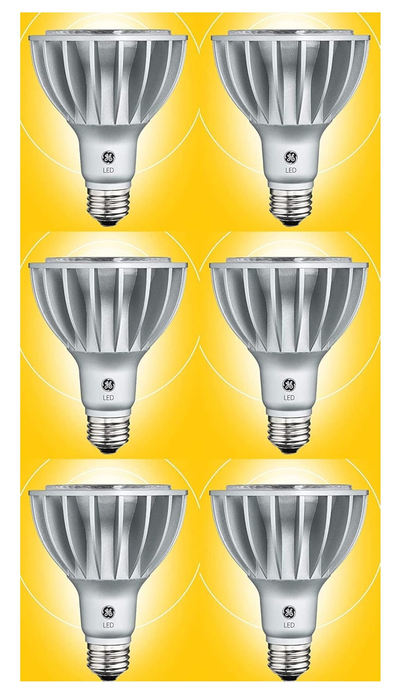 (6 bulbs) nighthawk LED PAR30 Longneck, 24 watt, 2200 lumens, 3000K ...