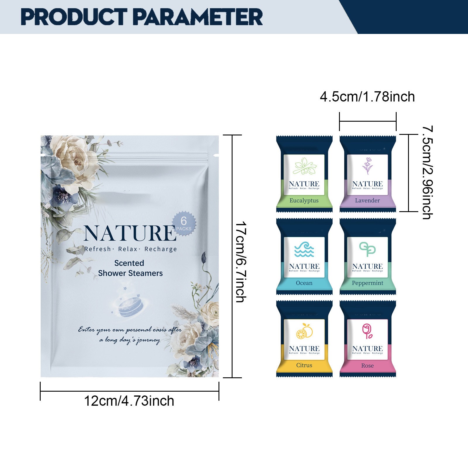 6 cleaning tablets Shower Tablets For Deep Cleansing And Skin ...