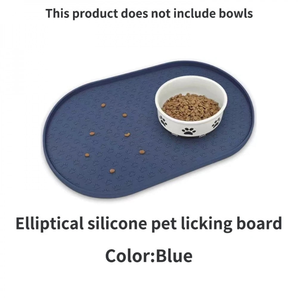 6-color available pet meal MATS, dog eating MATS, pet dog feeding MATS ...