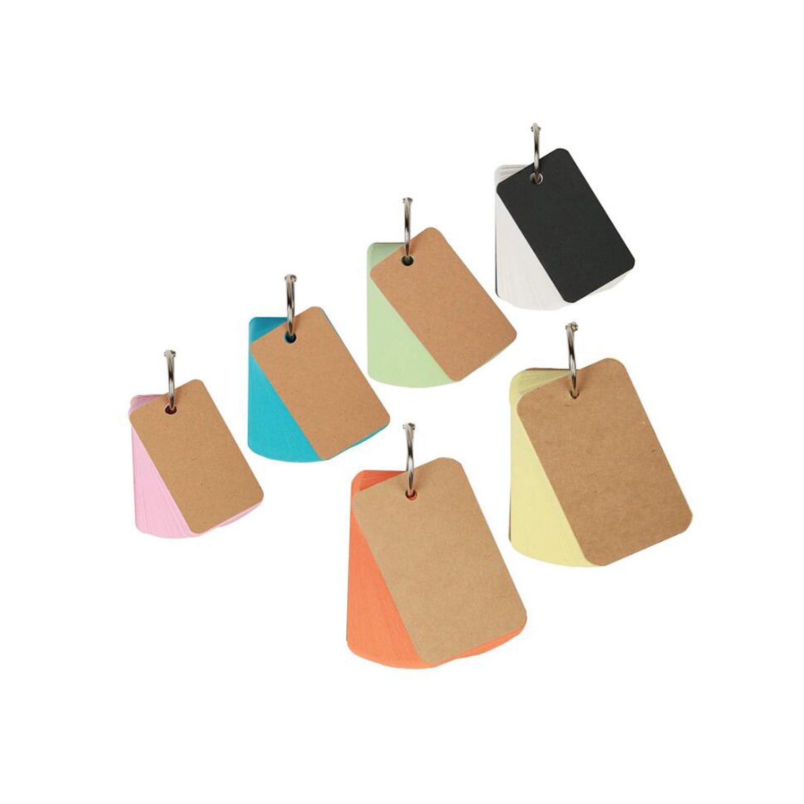 6-color memo pad message card mini hand-painted card Note 365 Post ...