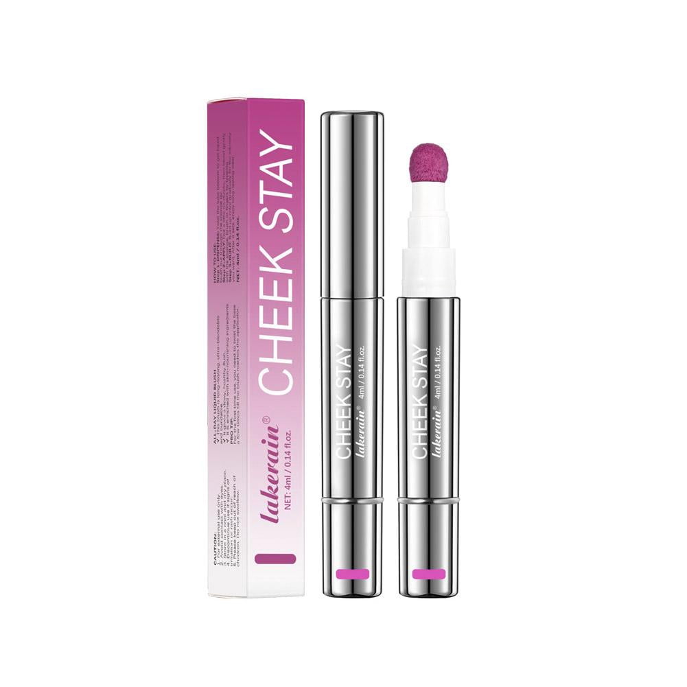 6 colors Long-Lasting Cheek Stain All-Day Blendable Liquid Blush Long ...
