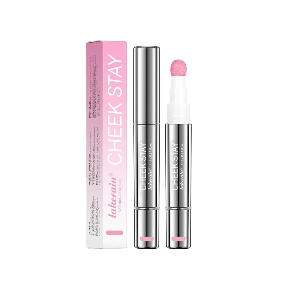 6 colors Long-Lasting Cheek Stain All-Day Blendable Liquid Blush Long ...