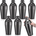 6 count Bar Shaker Professional Stainless Martini Drink Mixer with ...