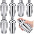 6 count Bar Shaker Professional Stainless Martini Drink Mixer with ...