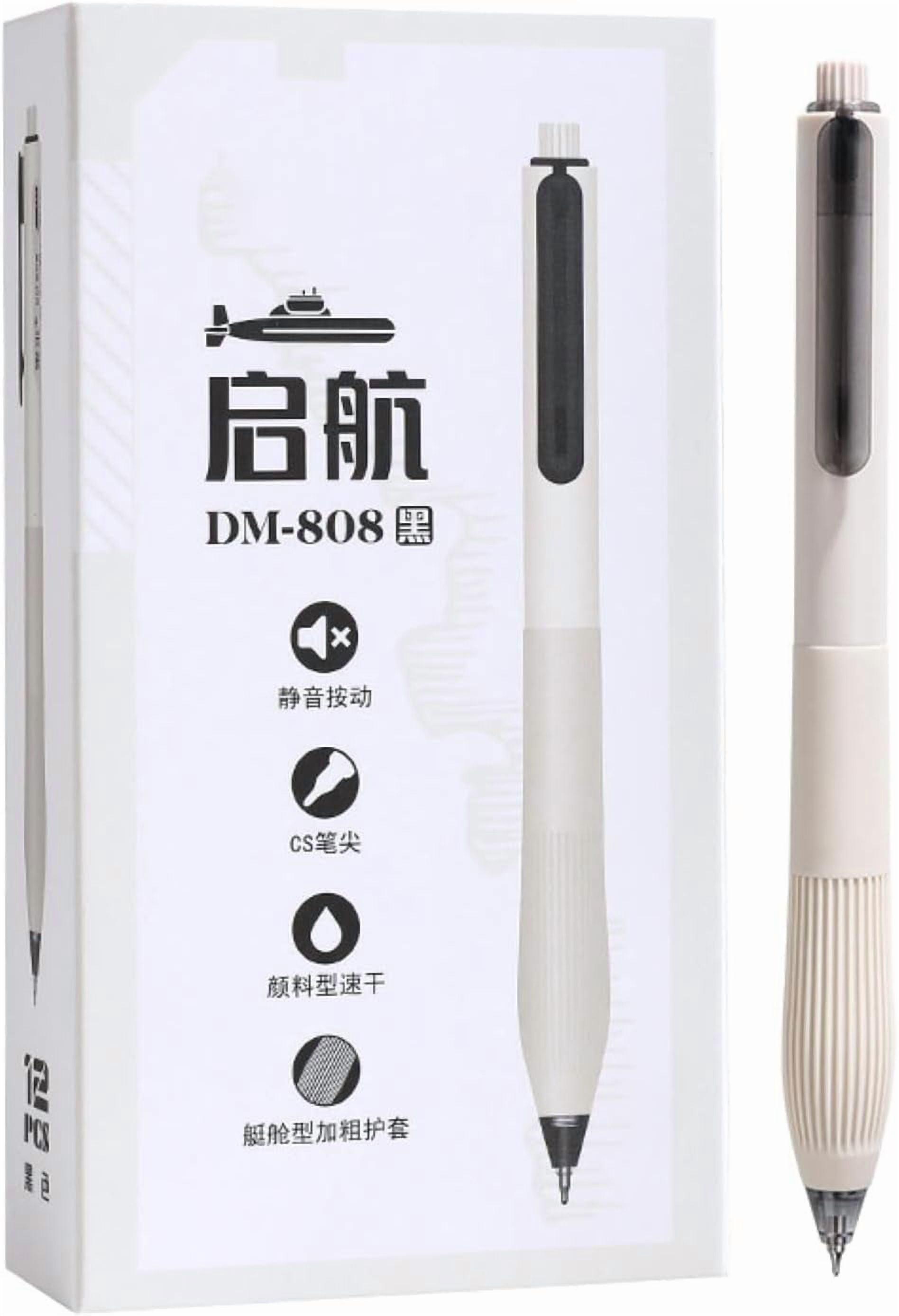 6 count Of -0.5mm Silent Pressing Neutral Pens, Simple And Quick Drying ...