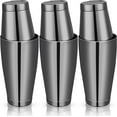 6 count Shakers Professional Bar Shaker Boston Set Stainless Martini ...