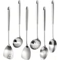 6 count Stainless Steel Kitchen Utensils Set - Cooking Utensils Set ...