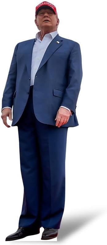6 feet Donald Trump Cut Out | Stand Up | Cardboard Cutout | Life Size ...