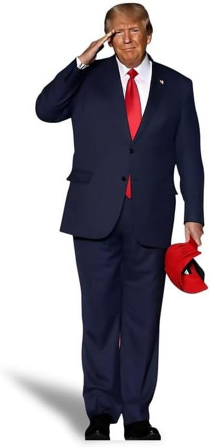 6 feet Donald Trump Stand Up | Cardboard Cutout | Life Size Standee ...