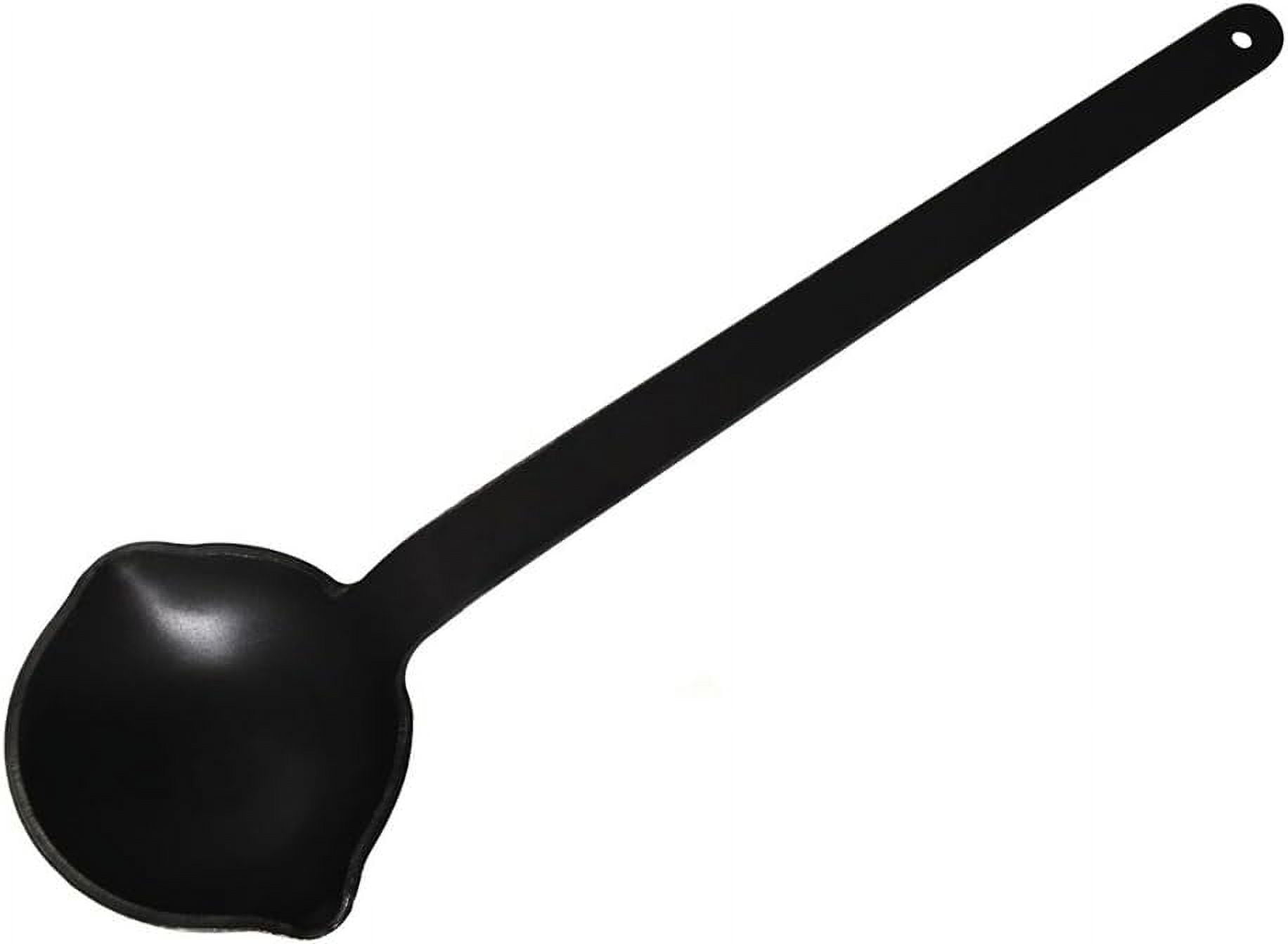 6 fl oz Steel Pouring Dipping Ladle w/Pour Spout for Scooping Removing ...