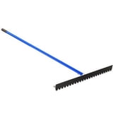 6 ft. Aluminum Handle 36 in. Blunt Tooth T-Connector Lute Rake ...