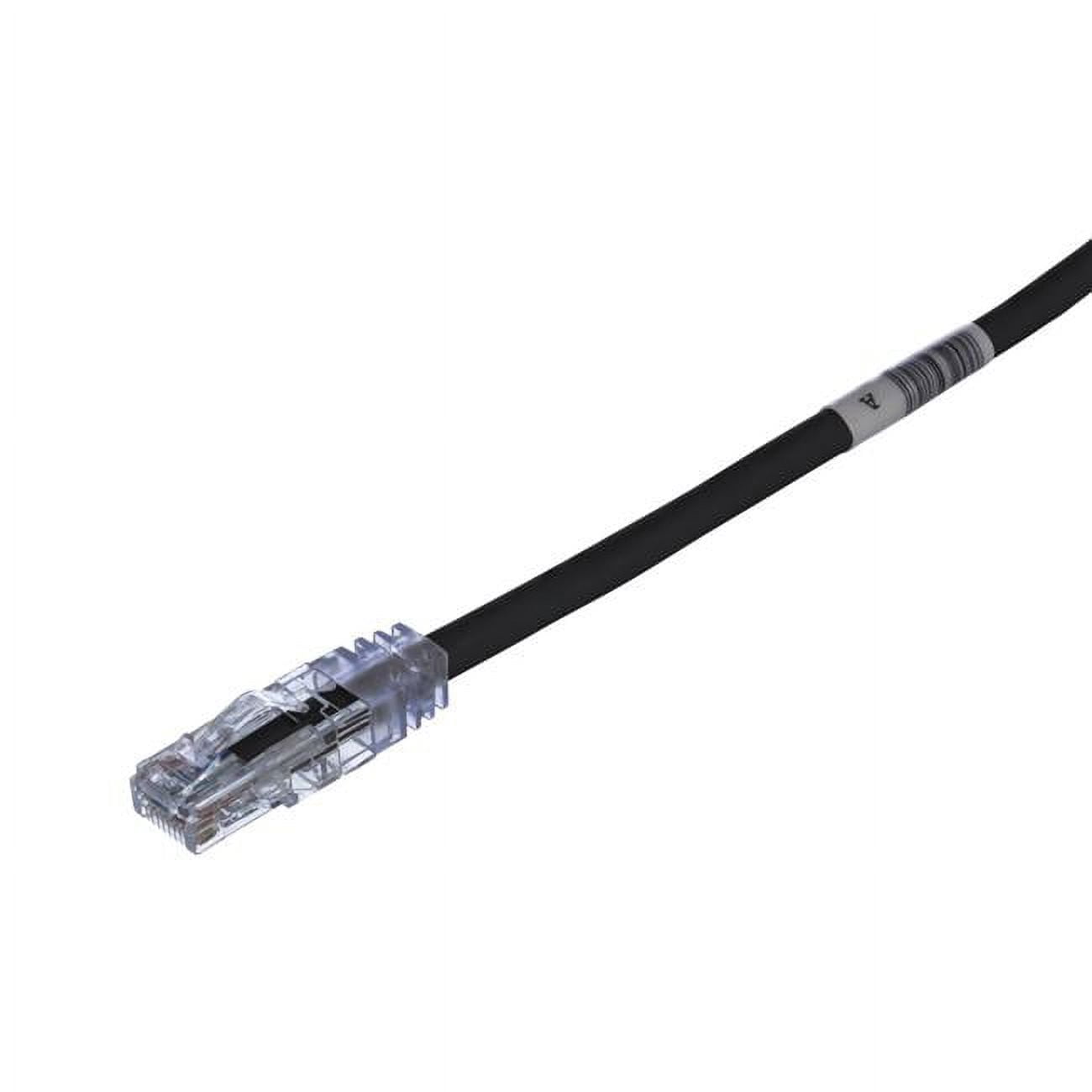 6 ft. Cat 6 Black UTP T x 6 Copper Patch Cord - Walmart.com
