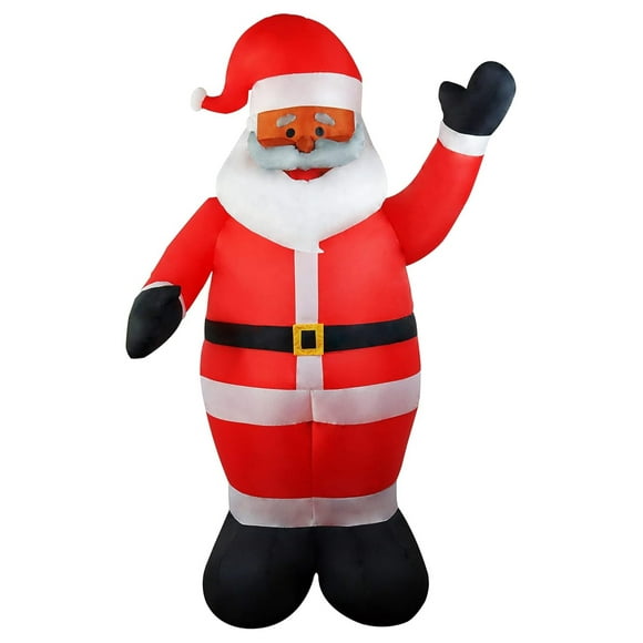 Black Santa Claus Inflatable