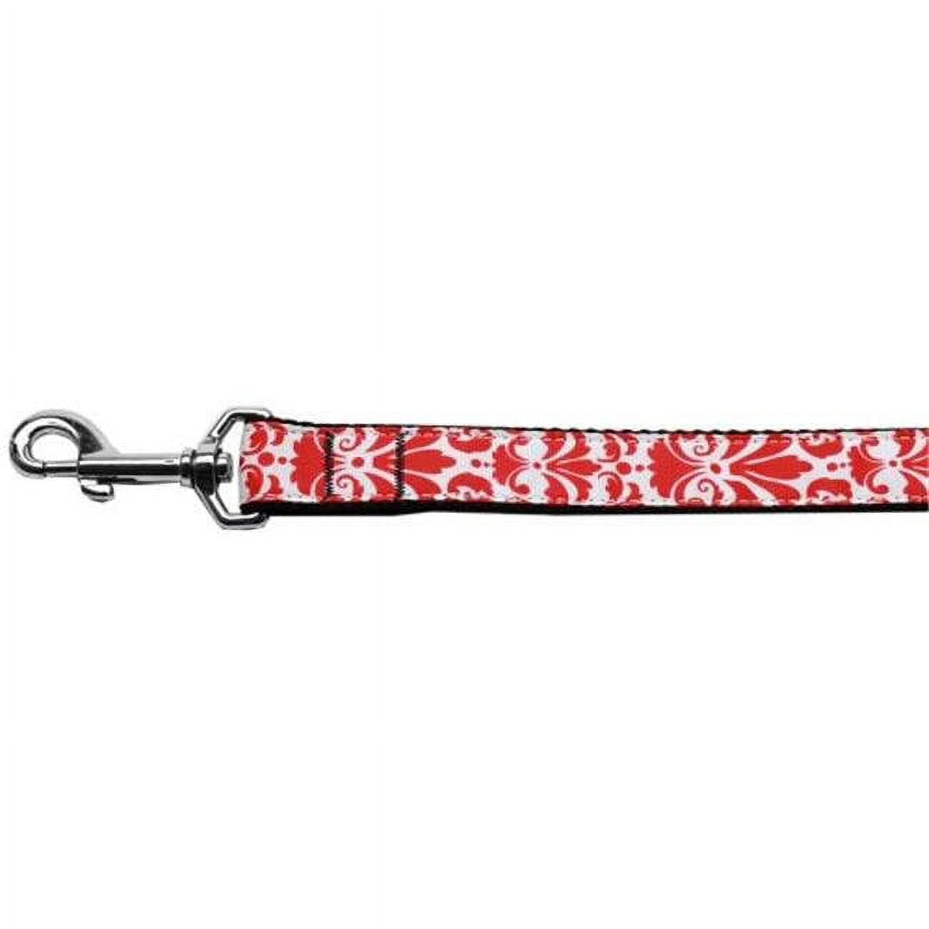 6 ft. Damask Nylon Dog Leash, Red - Walmart.com