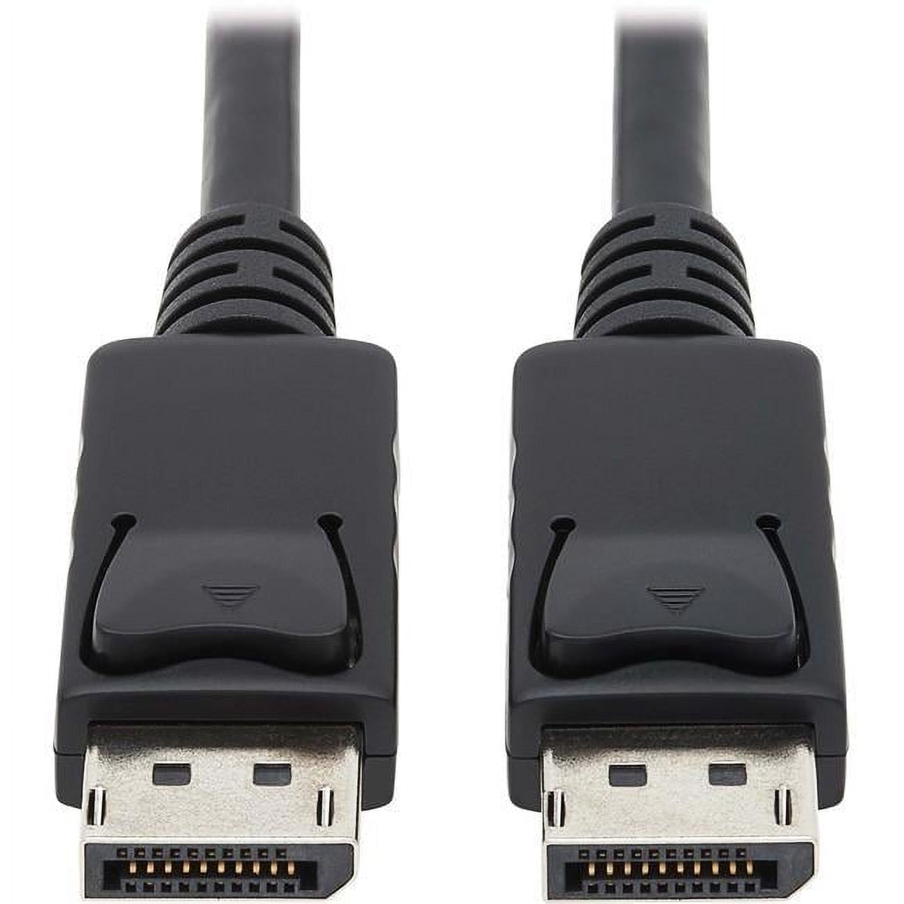 6 ft. DisplayPort Male to Male hygienic Cable, Black - Walmart.com