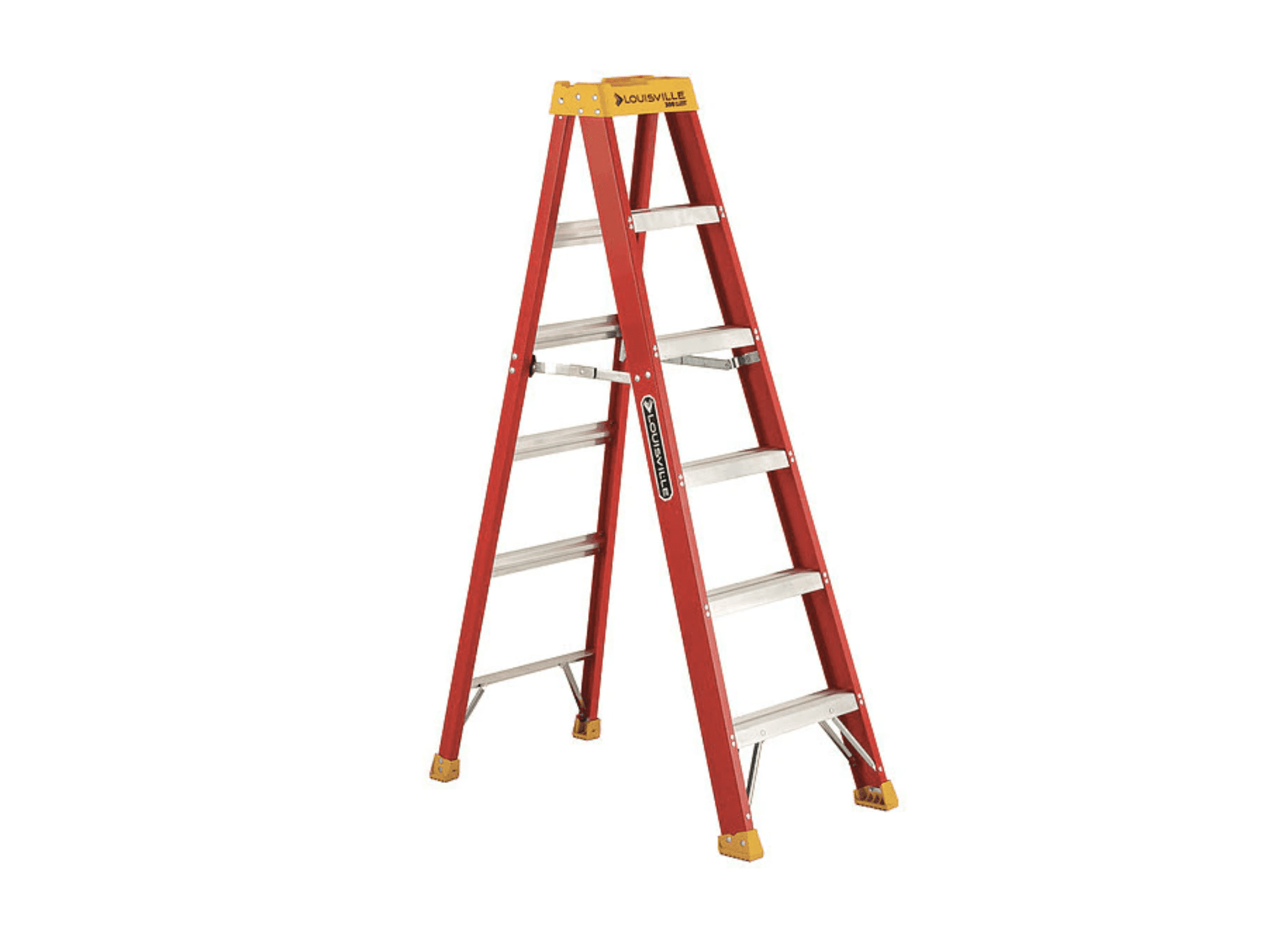 6 ft. Fiberglass 300 lb. Stepladder, Type IA - Walmart.com