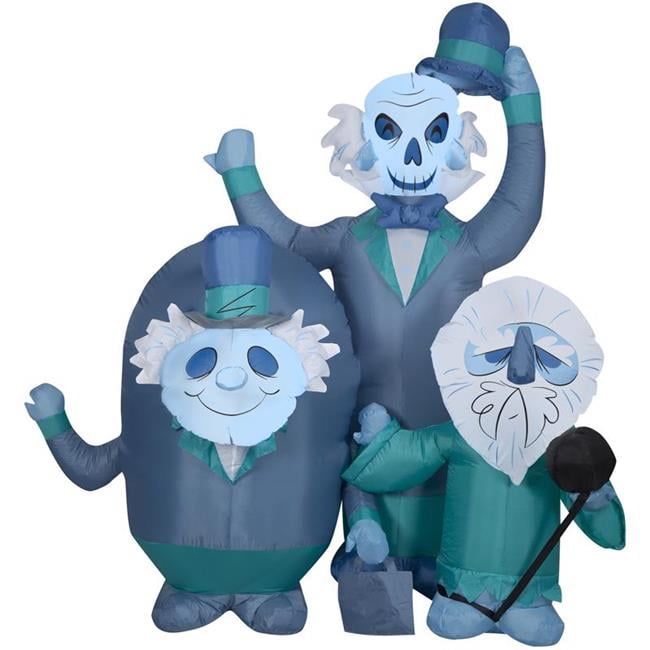 6 ft. Gemmy LED Prelit Haunted Mansion Inflatable Ghosts - Walmart.com
