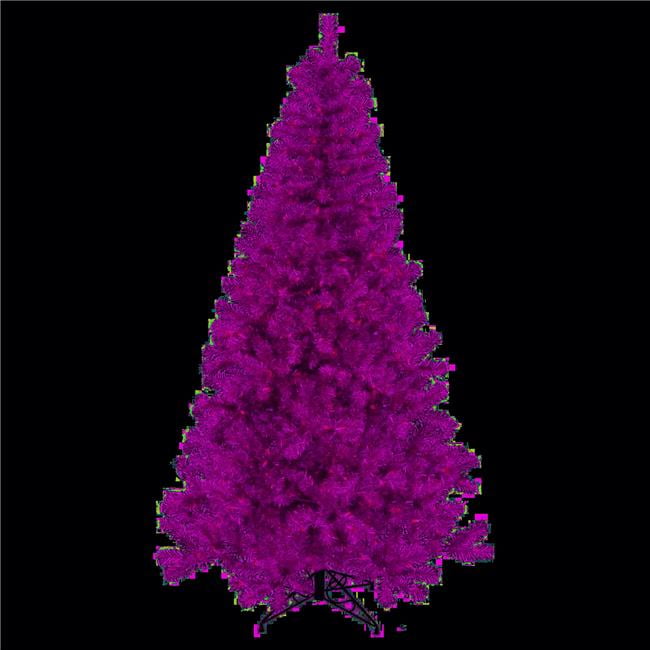 6 ft. PVC Christmas Tree, Purple - Walmart.com