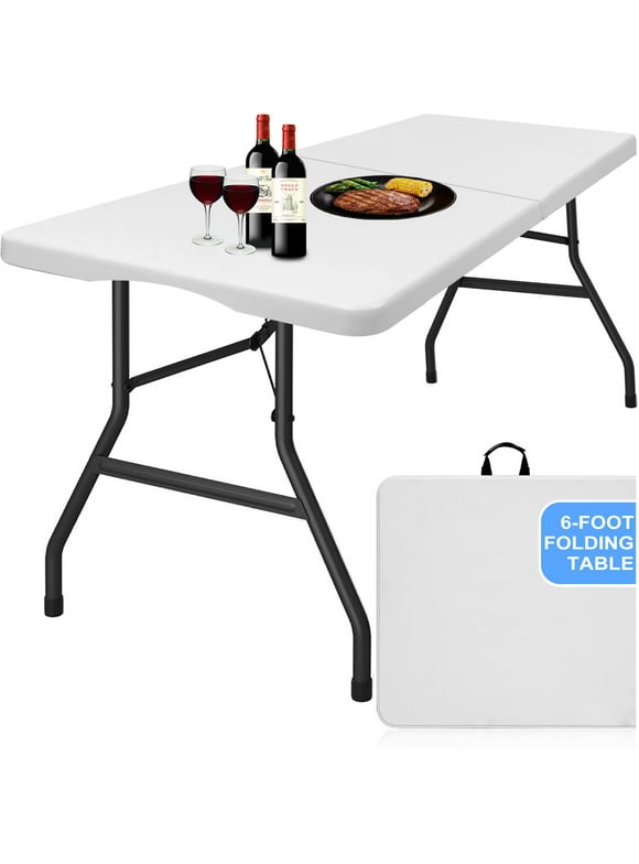6 Foot Folding Tables in Folding Furniture - Walmart.com