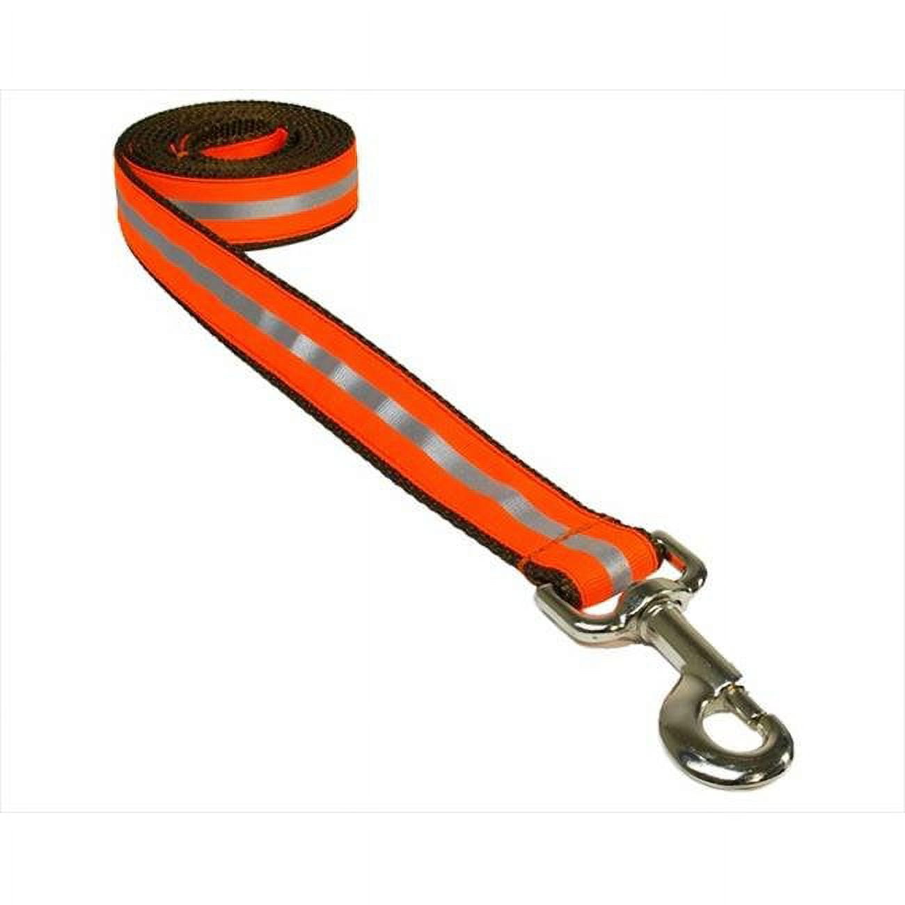 6 ft. Reflective Dog Leash, Orange - Large - Walmart.com