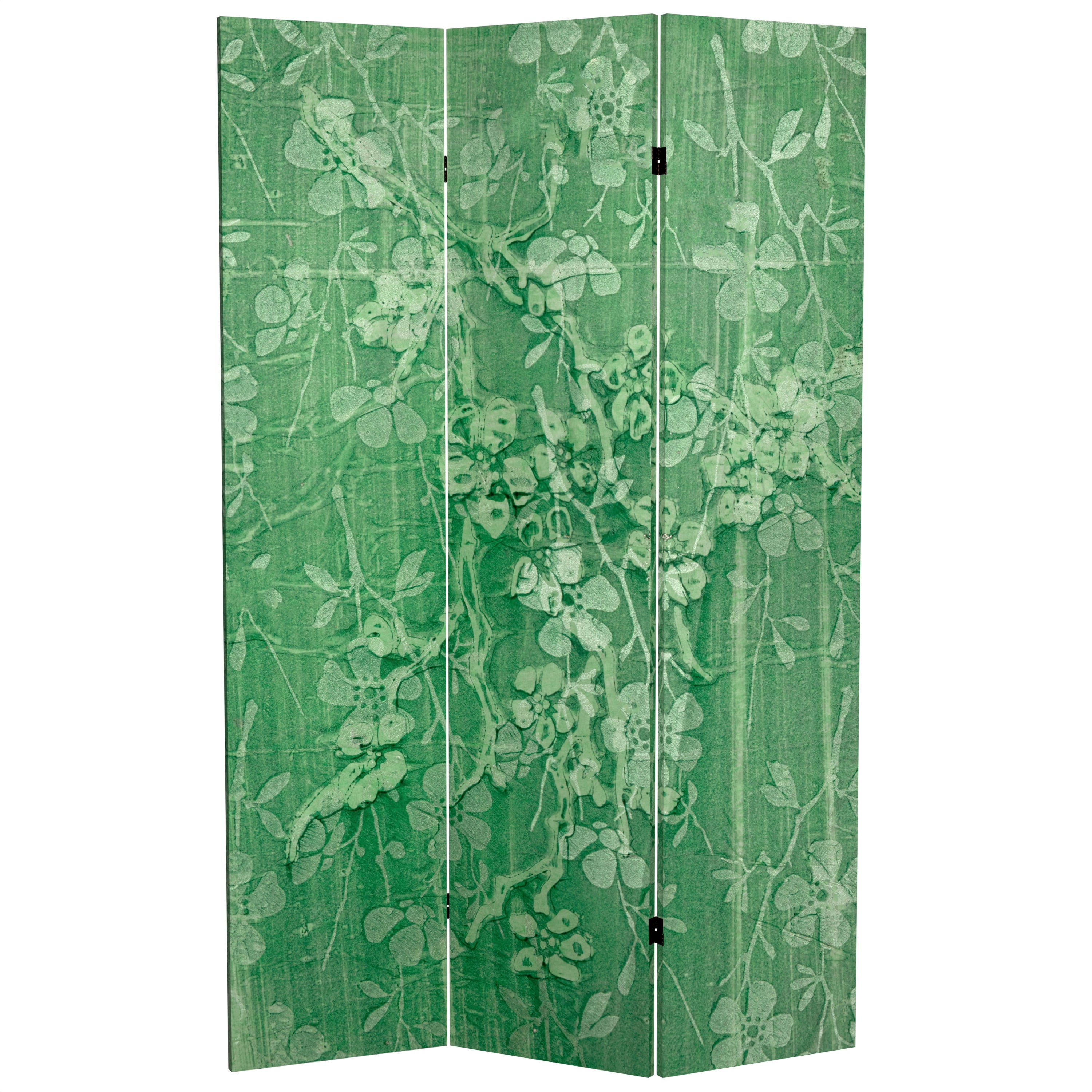 6 ft. Tall Double Sided Silent Forest Canvas Room Divider - Walmart.com