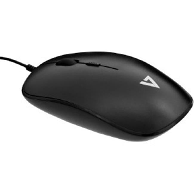 6 ft. USB Wired Optical 4 Button Mouse - Black: Electronics - Walmart.com