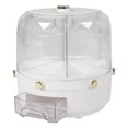 6 in 1 360° Rotating Grain Cereal Dispenser Storage Box Kitchen Rice ...