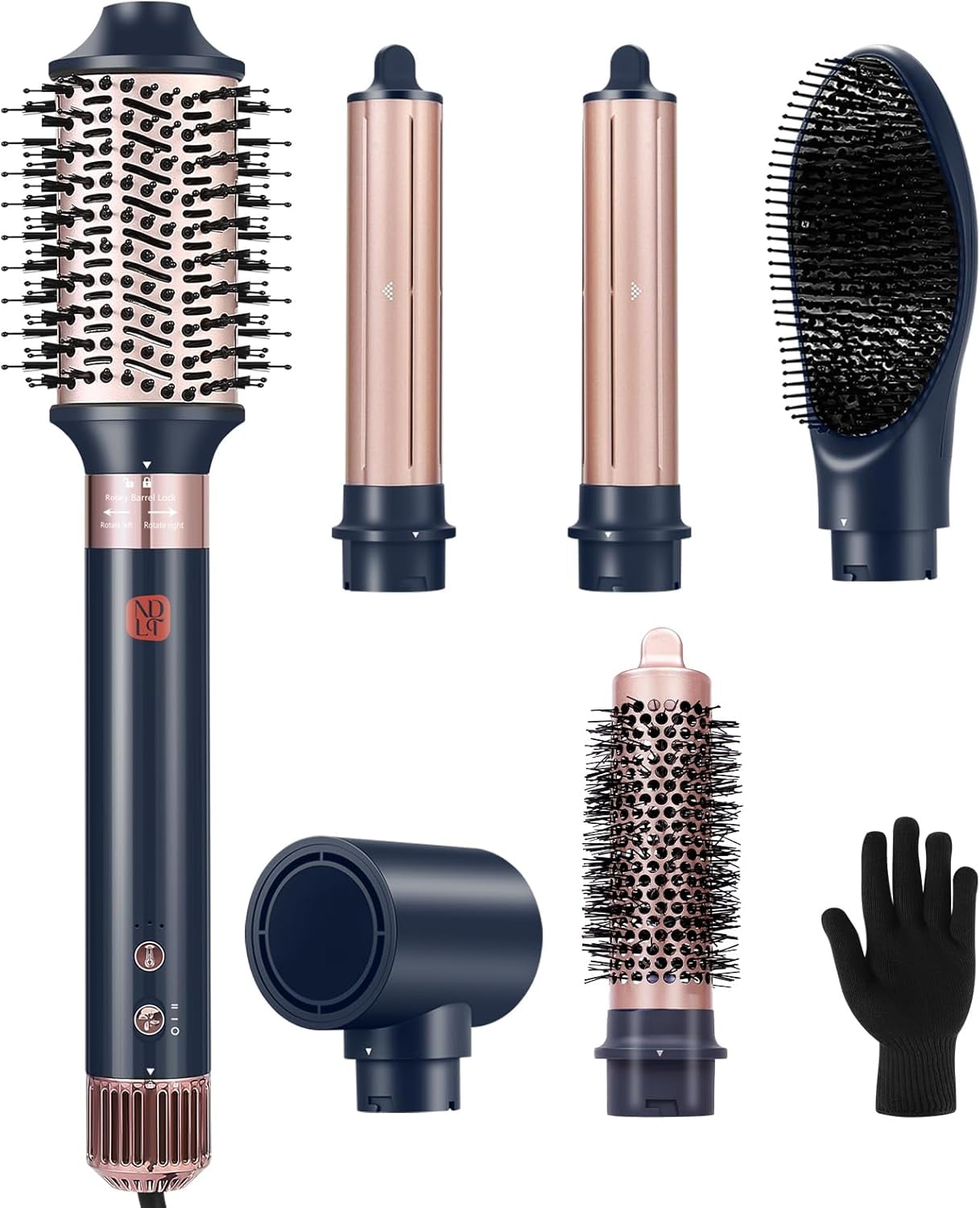 6-in-1 Air Styler with High Concentration of Negative Ions ...