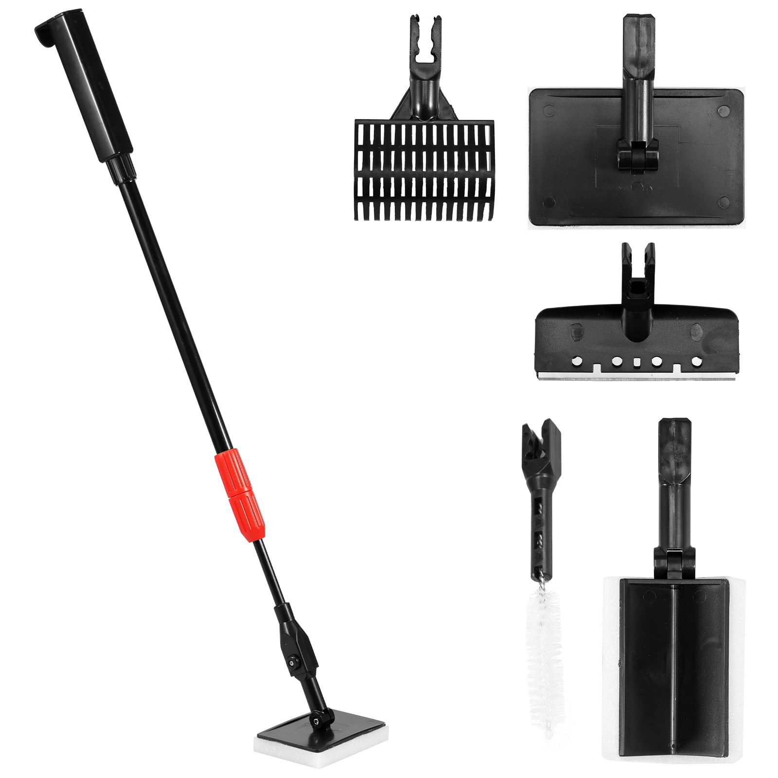 6-in-1 Aquarium Cleaning Tools,Multipurpose Fish Tank Cleaning Kit for ...