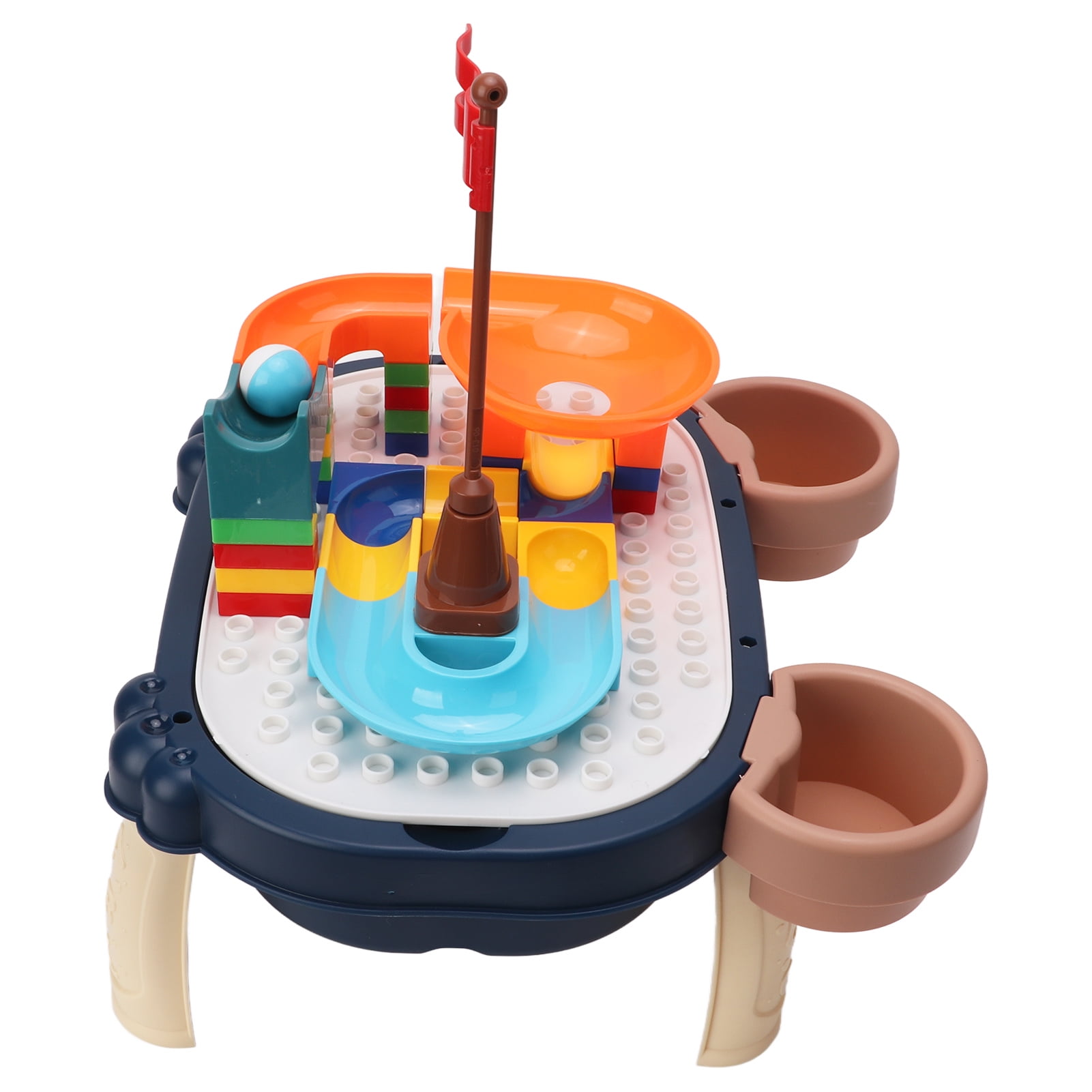 6 in 1 Building Block Table Writing Block Table Multi Kids Activity ...