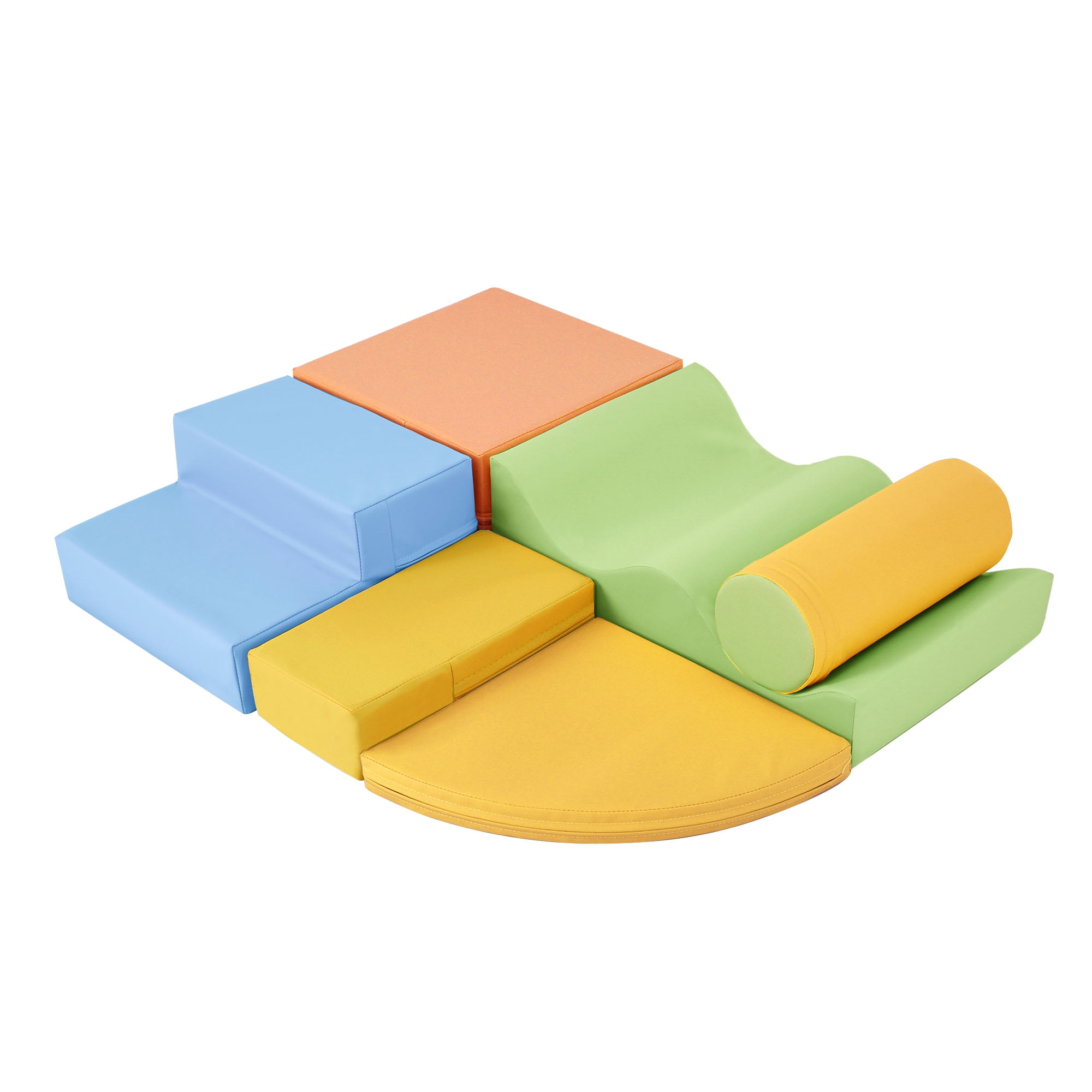 6-in-1 Climb Crawl Activity Play Set For Toddler Indoor Active Play ...