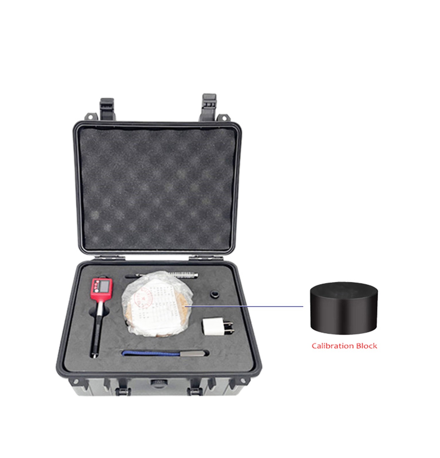 6-in-1 Digital Metal Hardness Tester For Stainless Steel Range HRC,HRB ...