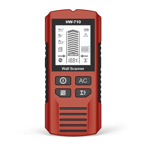 6-in-1 Electronic Wall Detector Finders Stud Finder Wall Scanner Metal ...