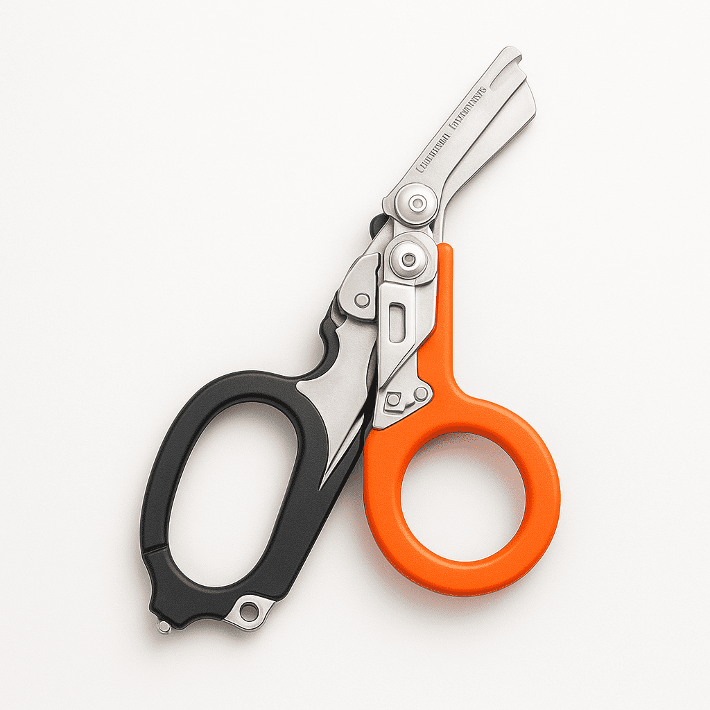 6-in-1 Emergency Shears[ORANGE+BLACK] - Heavy Duty 420HC Stainless ...
