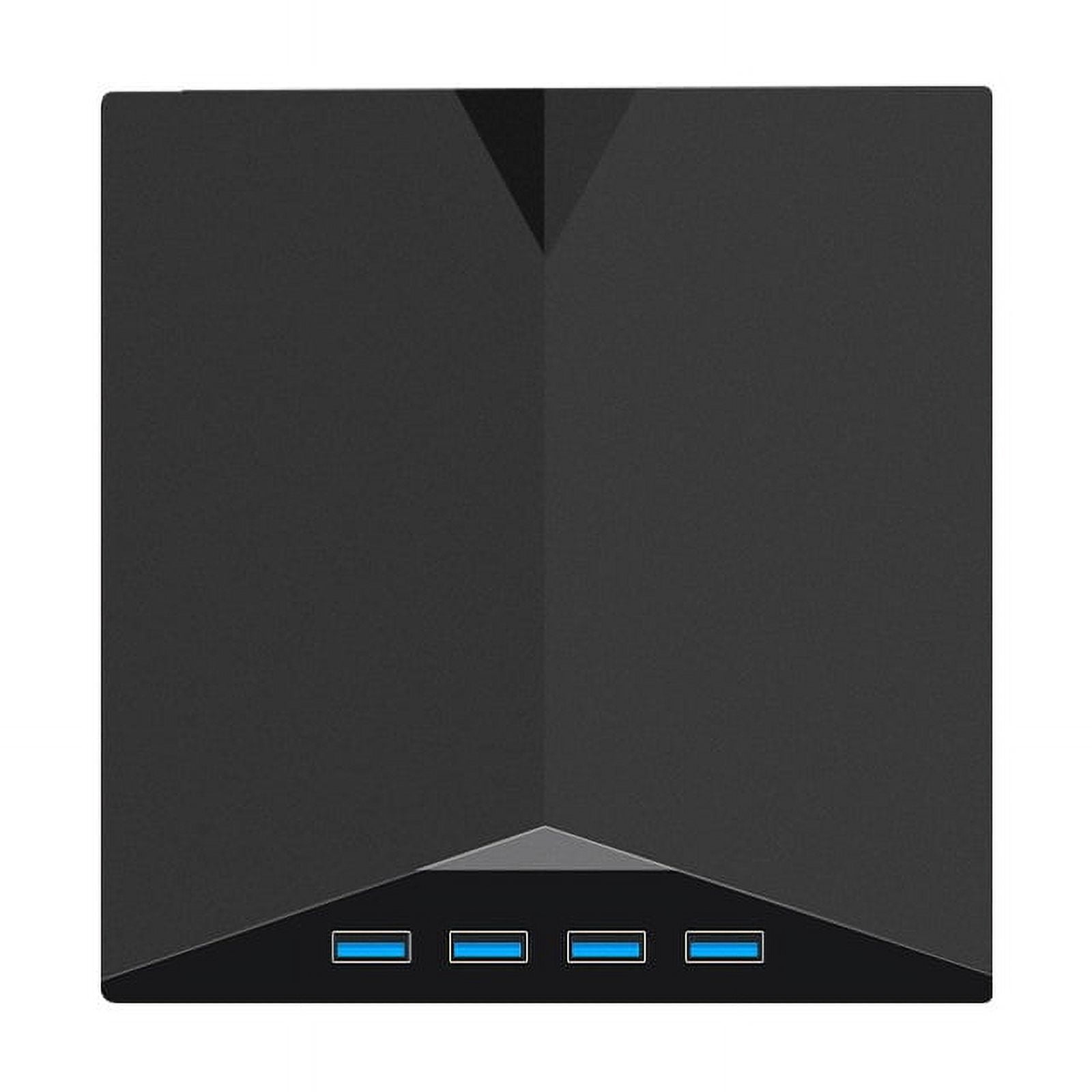 6-in-1 External DVD Player USB3.0/Type-C Portable CD Recorder DVD RW ...