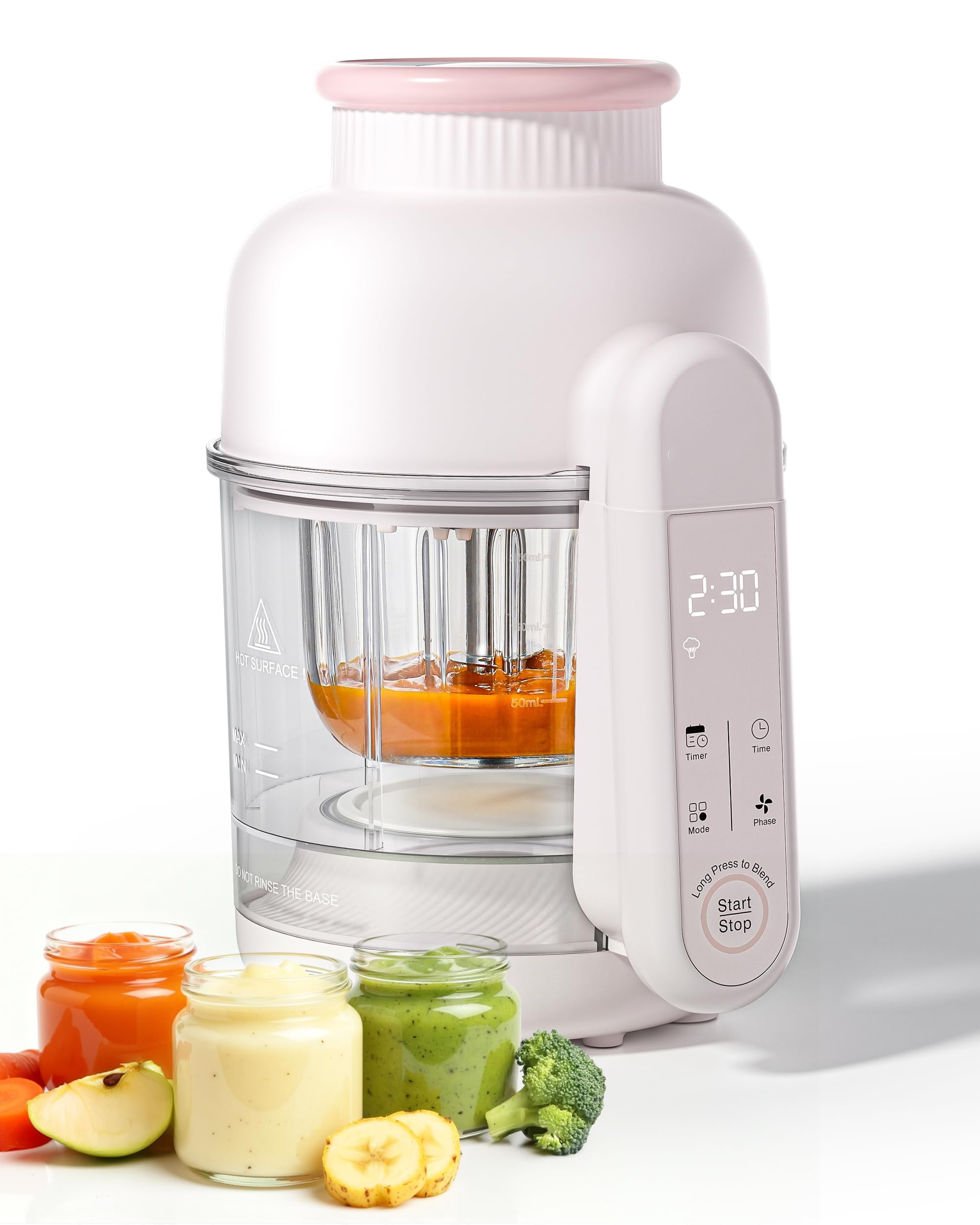 6-in-1 Food Steamer & Blender, Auto Steam & Blend, Glass, BPA-Free ...