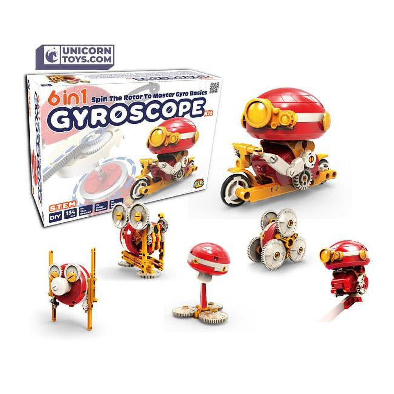 6 in 1 Gyroscope Educational Kit - - Educational STEM Toys for Kids ...