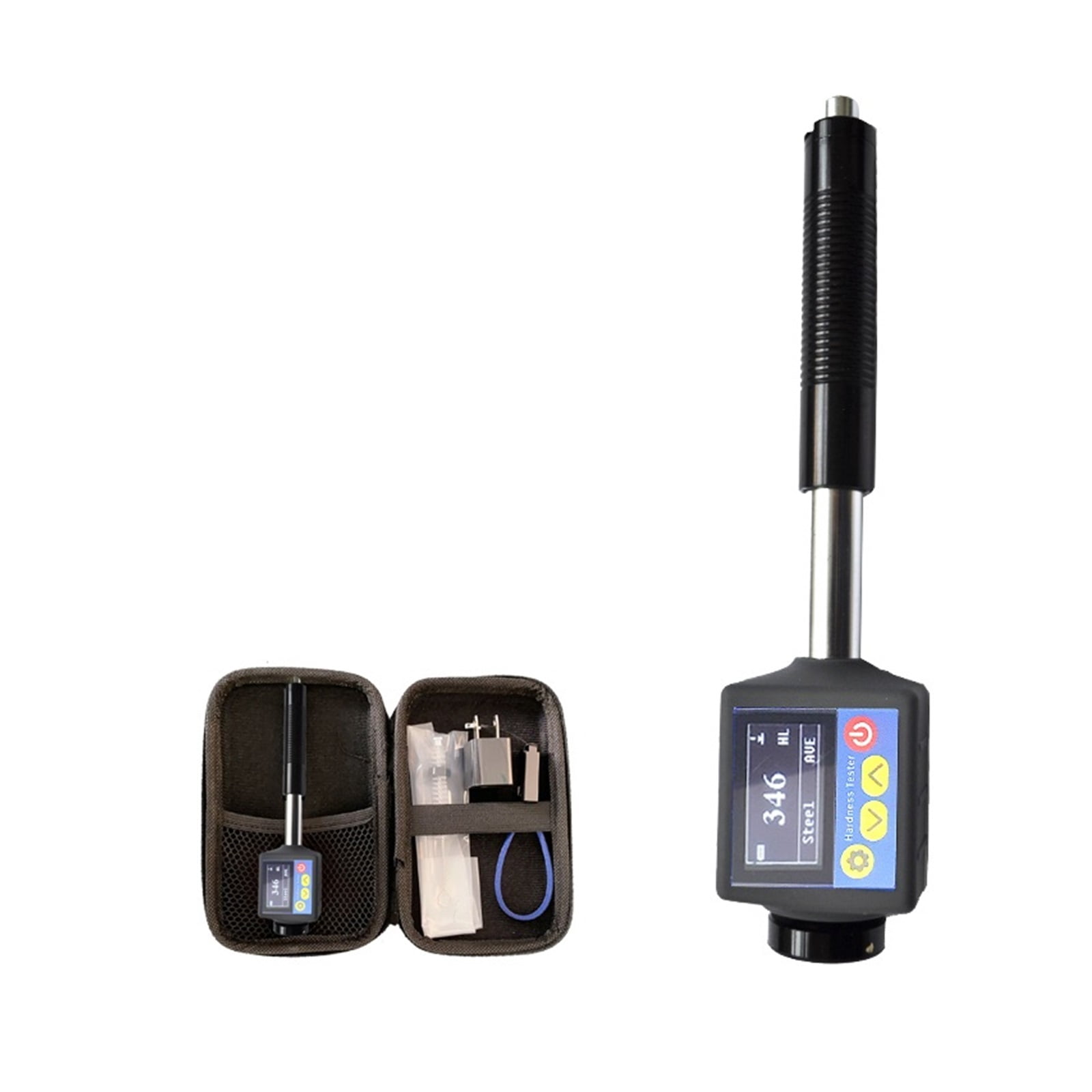 6-in-1 HRC HRB HB HS HL Steel Hardness Tester Metal Durometer For ...