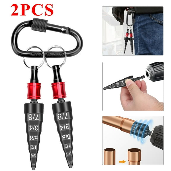 Hymnorq 5PC Flaring Tool Drill Bit Set for HVAC Air Conditioner Copper ...