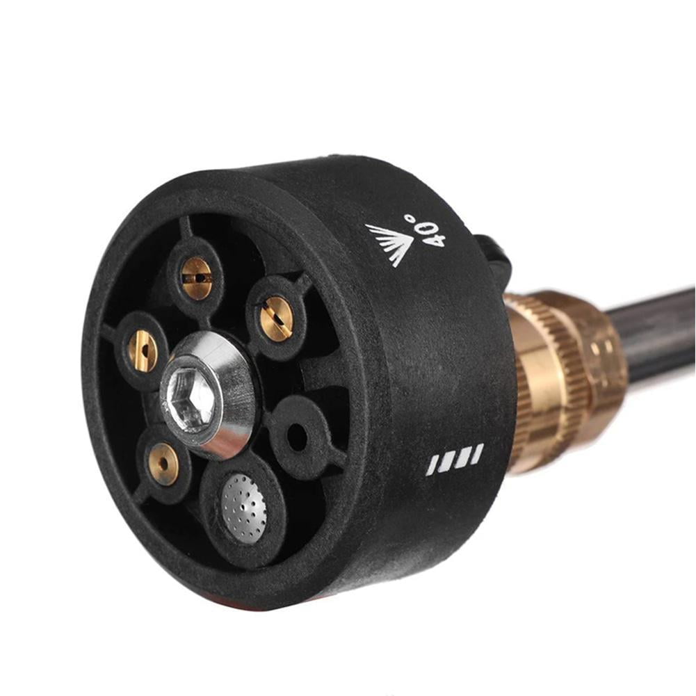 6-in-1 High Pressure Multi-Angle Nozzle, Quick Connect, 200 Bar Max ...