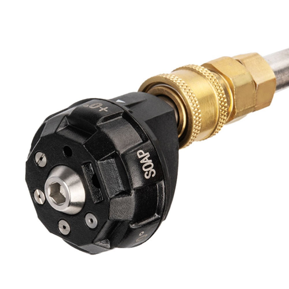 6-in-1 High Pressure Turbo Nozzle Adapter for K2+ Adjustable Pressure ...