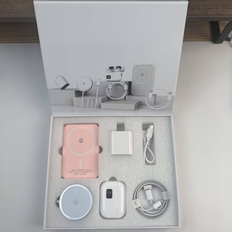 6-in-1 Integrated Charging & Audio Support Kit – All-in-One Portable ...