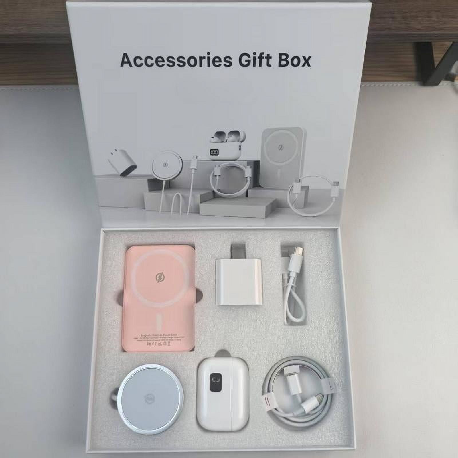6-in-1 Integrated Charging & Audio Support Kit – All-in-One Portable ...