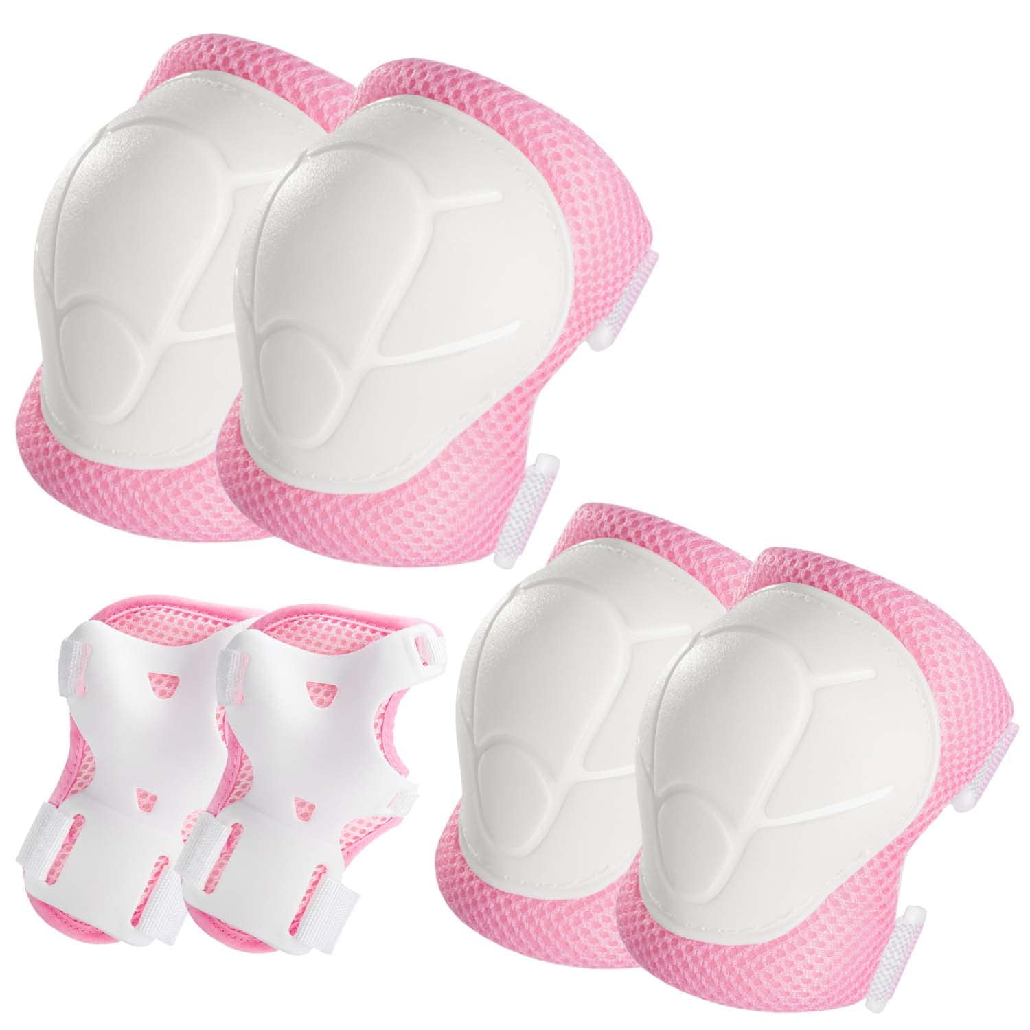 6 in 1 Kids/Youth Knee Pad Elbow Pads for Roller Skates Cycling BMX ...
