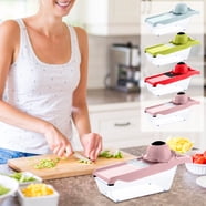 7 in 1 Hileo Vegetable Cutter Multi-Functional Potatoes Manually Cut ...