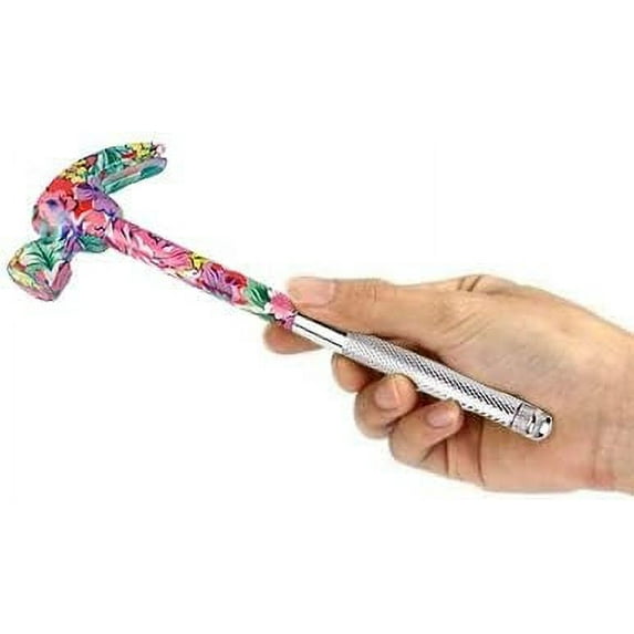 6 in 1 Metal Hammer & Screwdriver Multitool Set with Anti-Slip Grip ...